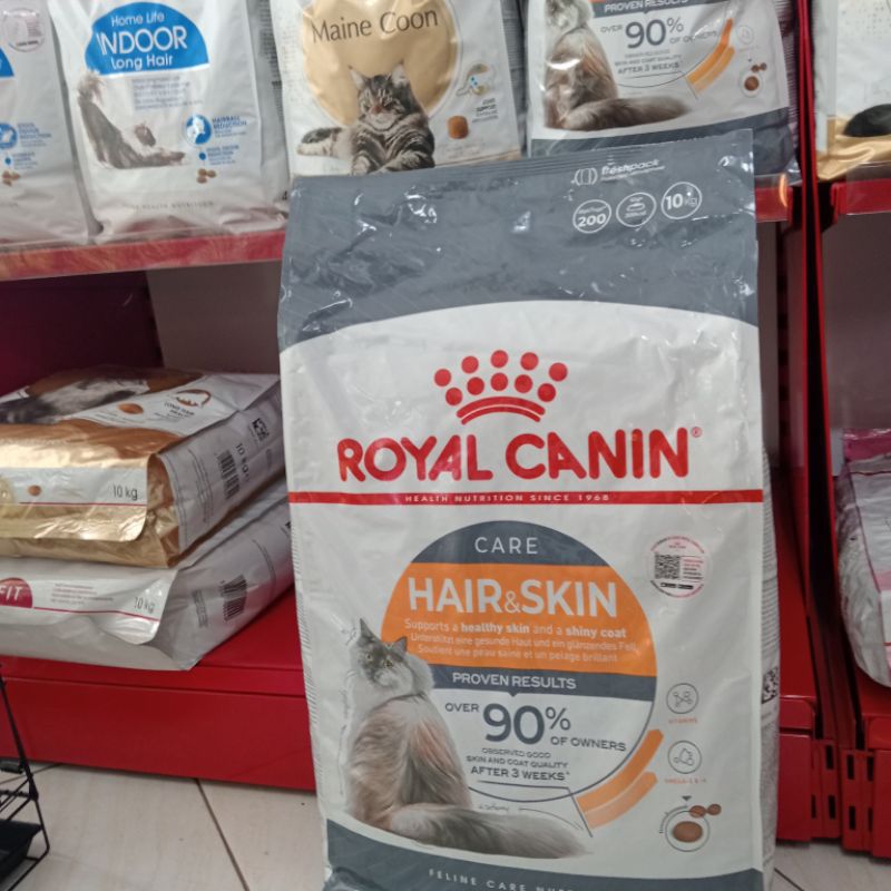 Jual Gojek/gosend ROYAL CANIN HAIR AND SKIN 10KG FRESHPACK - Rc hair&skin 10kg dry food | Shopee ...