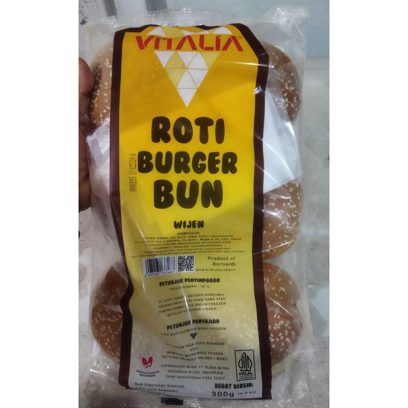 Jual Roti Burger Vitalia wijen | Shopee Indonesia