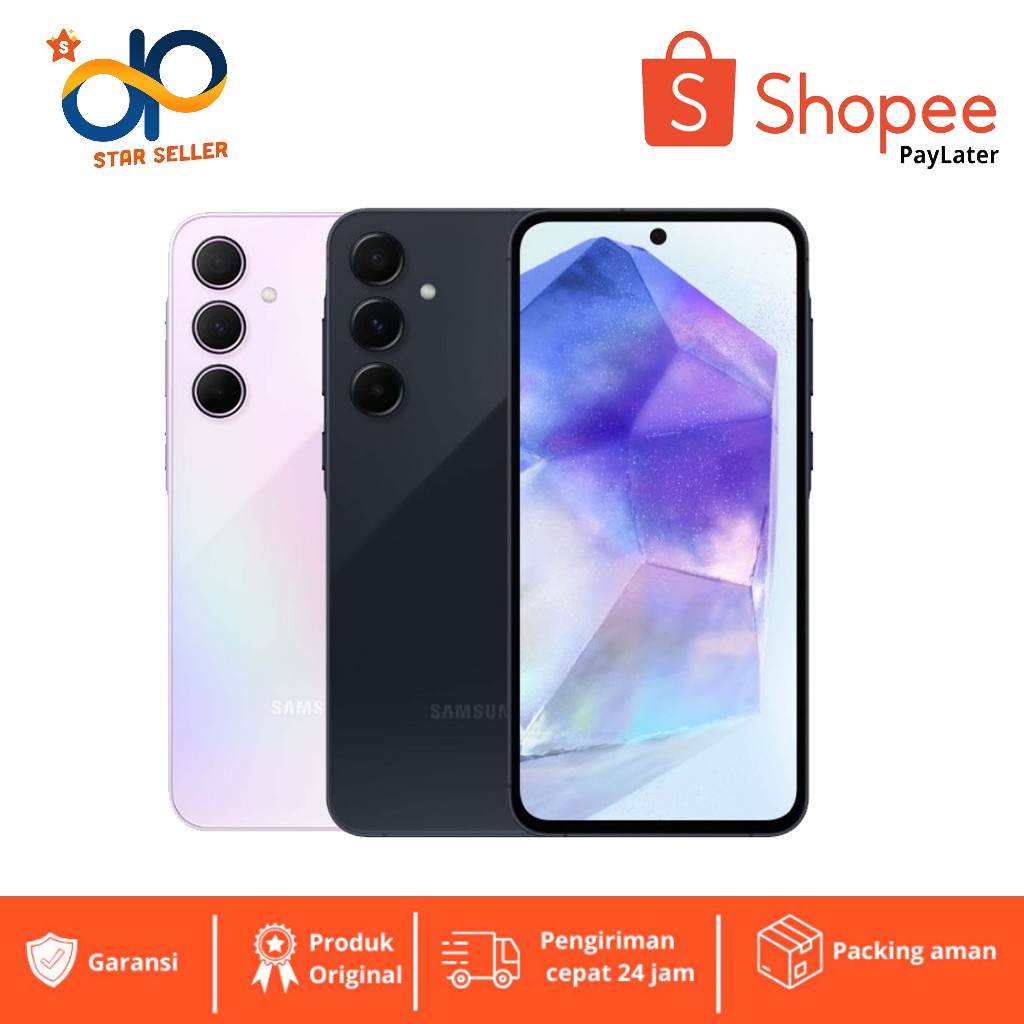 Jual Samsung Galaxy A55 5G 12/256GB 8/256GB Garansi Resmi Samsung SEIN ...