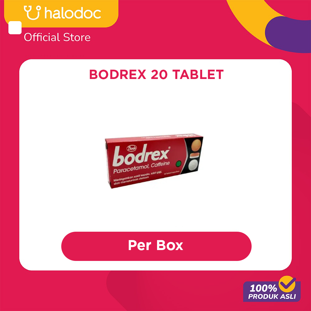 Jual Bodrex 20 Tablet | Shopee Indonesia
