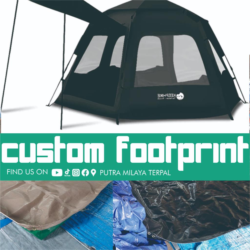 Jual Footprint tent keephike heksagonal / alas tenda keephike ...