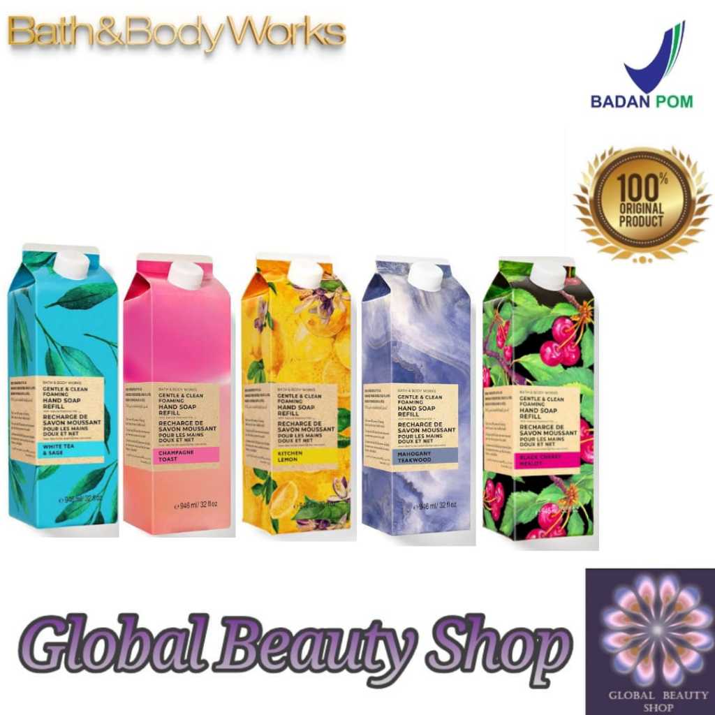 Jual BBW Gentle & Clean Foaming Hand Soap Refill 946ml - Isi Ulang ...