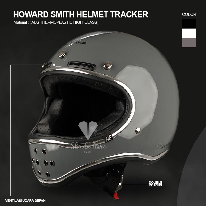 Jual HELM HOWARD SMITH BOBBER | Shopee Indonesia