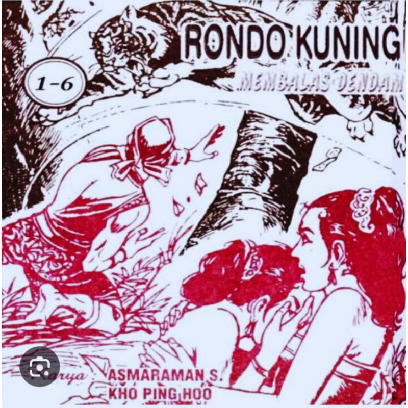 Jual Rondo kuning membalas dendam (1-6) tamat - Kho Ping Hoo | Shopee ...
