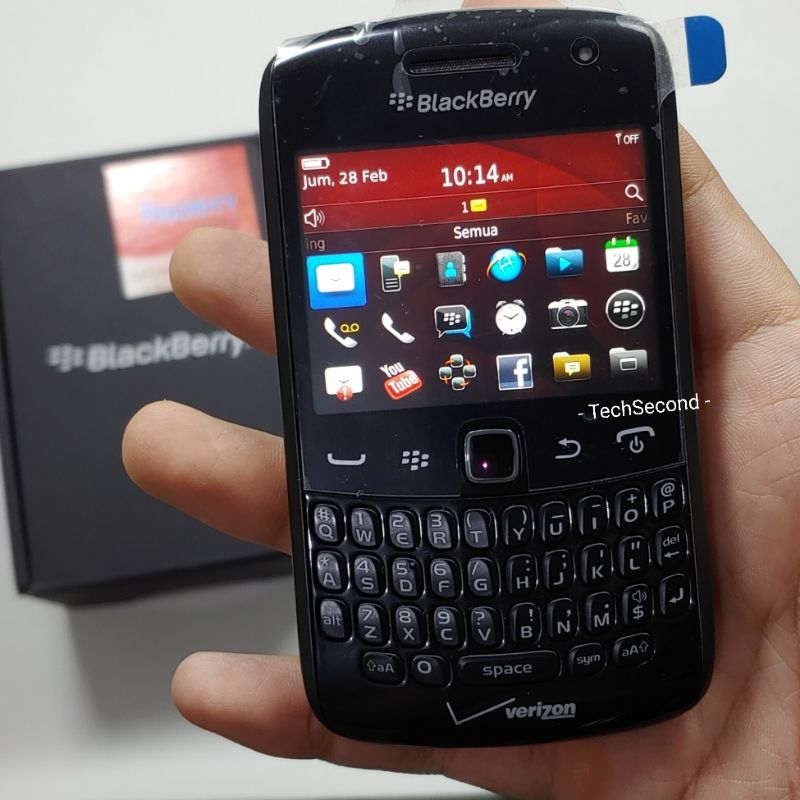 Jual Hp Blackberry Curve 9370 Nfc Fullset Murah | Shopee Indonesia