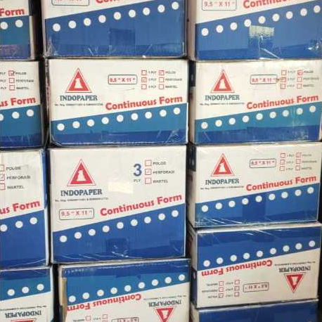 Jual Kertas Continous Form kertas komputer kertas polos perforasi 2,3,4 ...