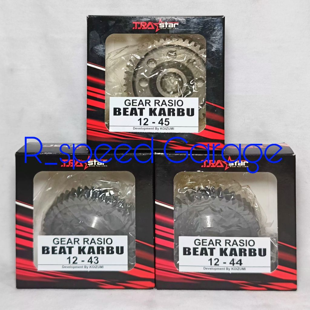 Jual GEAR GIR RASIO GARDAN MATIC TRASTAR KOIZUMI BEAT SCOOPY SPACY ...