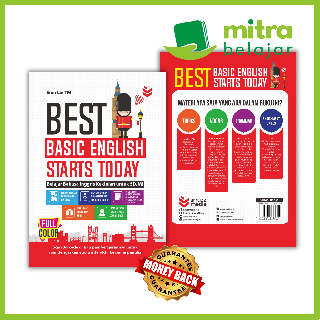 Jual Buku Best (Basic English Starts Today) Belajar Bahasa Inggris ...