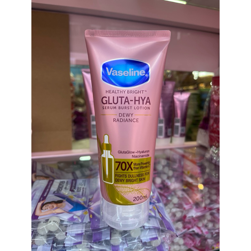 Jual Vaseline Gluta-Hya Dewy Radiance 200ml | Shopee Indonesia