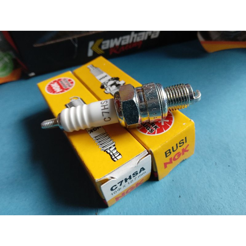 Jual busi NGK original C7HSA motor bebek honda | Shopee Indonesia