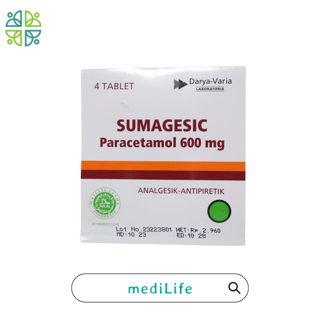 Jual SUMAGESIC PARACETAMOL // ISI 4 TABLET | Shopee Indonesia