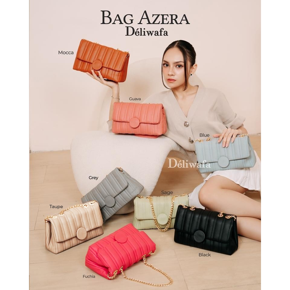 Jual Deliwafa - [Tas Wanita] Tas Selempang Azera | Shopee Indonesia