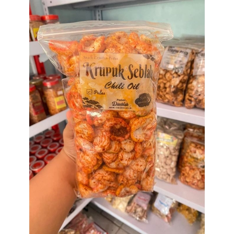Jual Krupuk Seblak 200 gram terenakkk | Shopee Indonesia