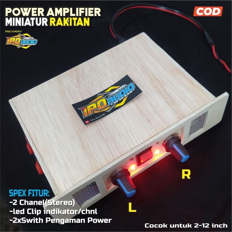 Jual Power Amplifier Miniatur Tpa3116 Original 32pin Dilengkapi fitur ...