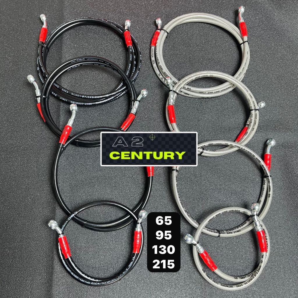 Jual selang rem depan belakang merek RG ukuran dari 60cm 95cm 130cm 215cm sesuai pilihan ...