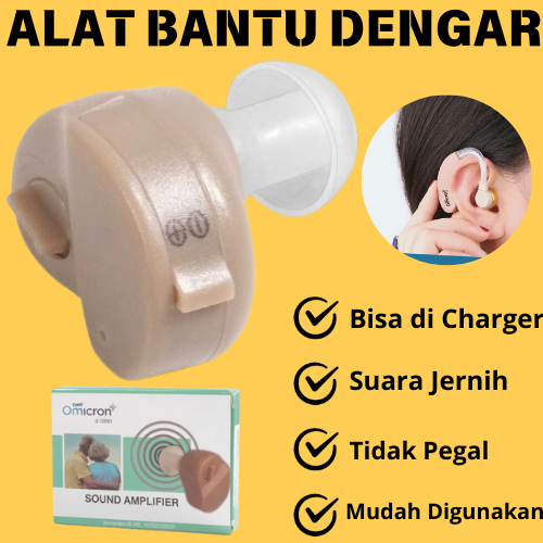 Jual BERGRANSI COD TaffOmicron Alat Bantu Pendengaran Telinga Orang Tua Lansia Tuli Pengeras ...