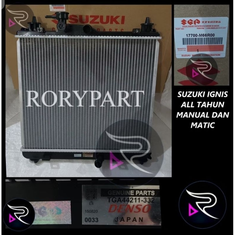 Jual RADIATOR ASSY SUZUKI IGNIS ALL TAHUN MANUAL DAN MATIC ORIGINAL ...