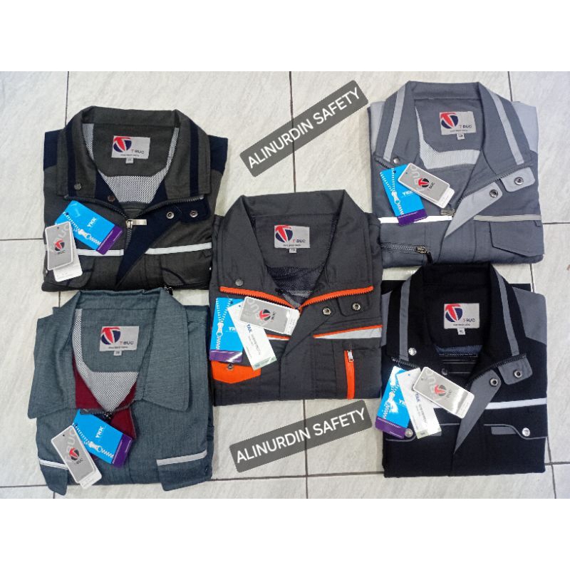 Jual Safety Baju Kerja Atasan Safety TBUC Double Reflector 5 Varian 100 ...