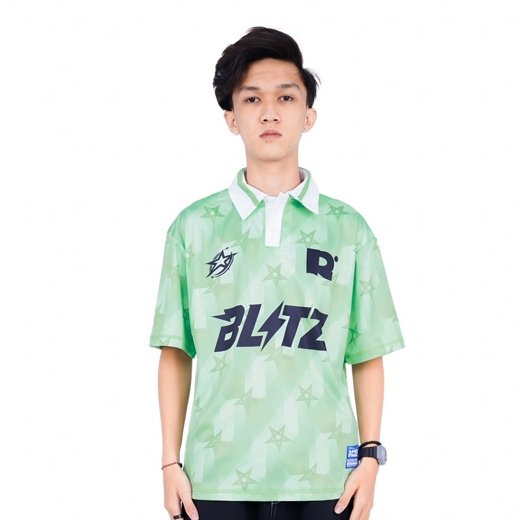 Jual RZQ / Blitz / OOTD SERIES / Jersey / Oversize / Streetwear / Boxy ...