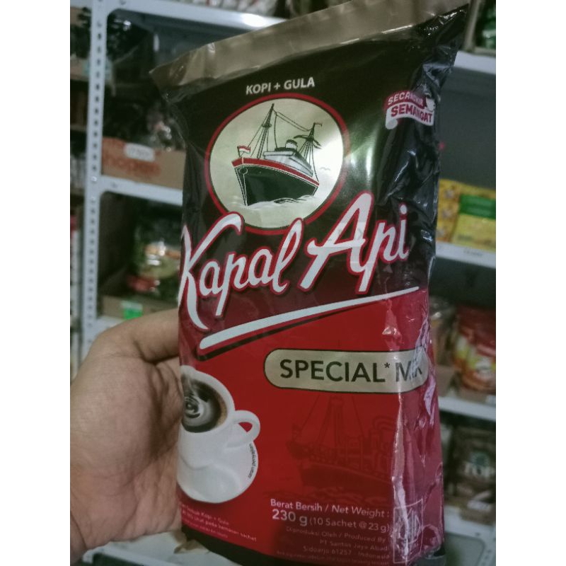 Jual Kopi Kapal Api Special Mix 10 Sachet (exp Agust 2026) | Shopee ...