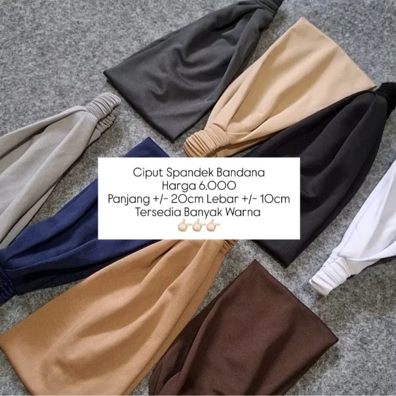 Jual CSB - Ciput Spandek Bandana / Ciput Bando | Shopee Indonesia