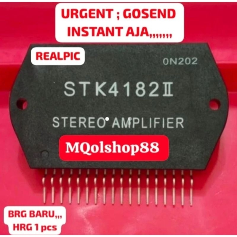 Jual STK4182 II STK 4182 II ORIGINAL ASLI POWER AUDIO AMPLIFIER IC ...