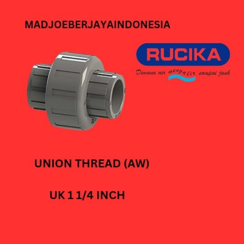 Jual Union Thread AW 1 1/4 inch (Rucika) | Shopee Indonesia