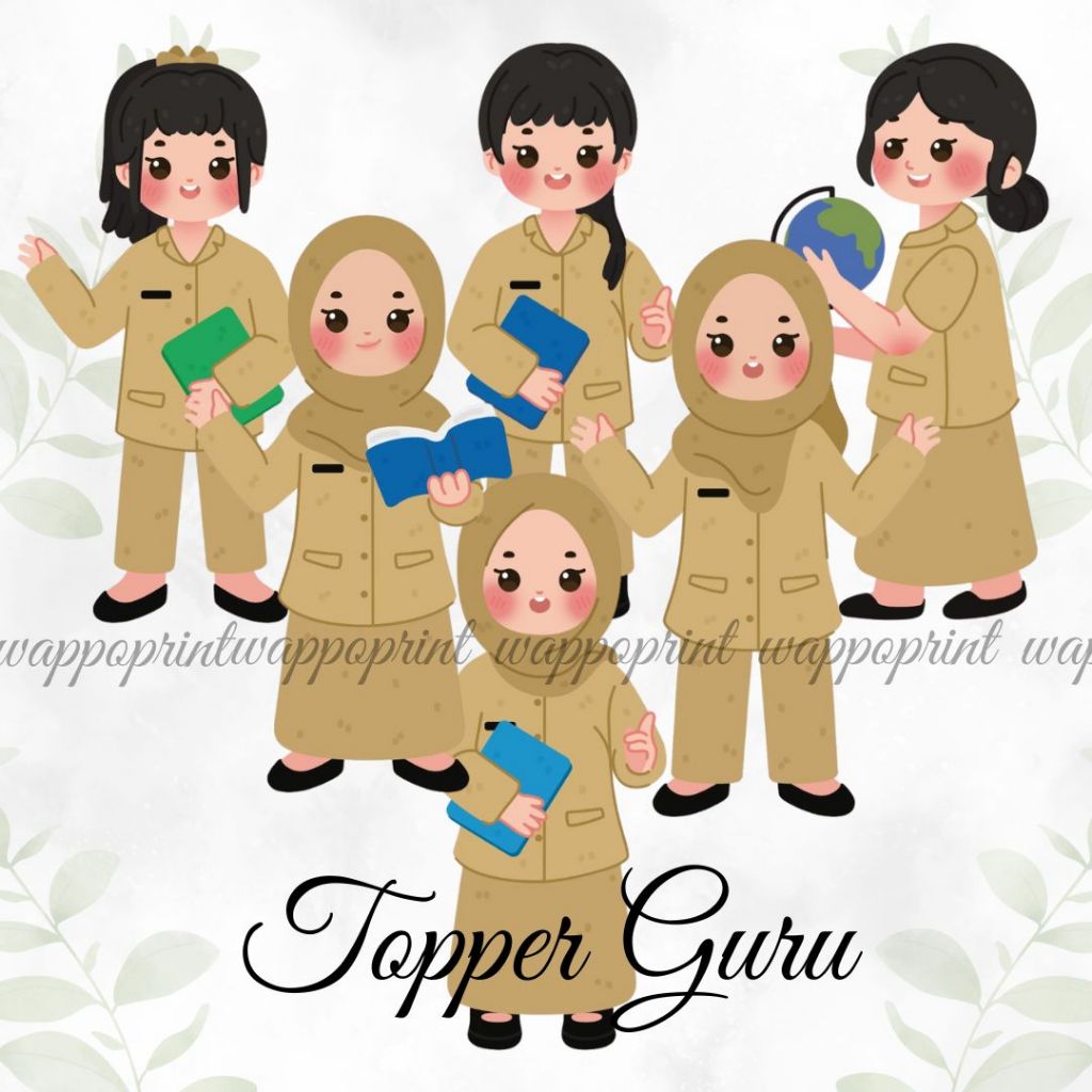 Jual TOPPER GURU PNS / Topper Guru Murah / Topper Guru Untuk Buket ...