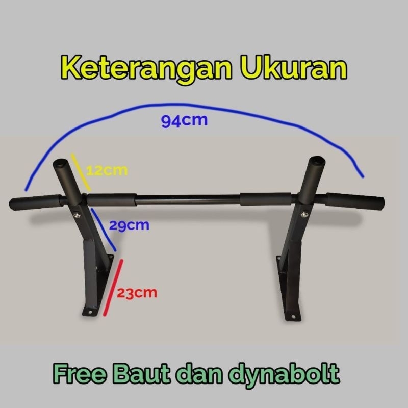 Jual Pull Up Bar Dinding (Home WorkOut) | Shopee Indonesia