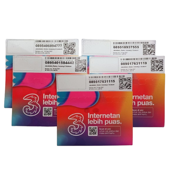 Jual Indosat Kartu Perdana TRI 3GB - JABODETABEK | Shopee Indonesia