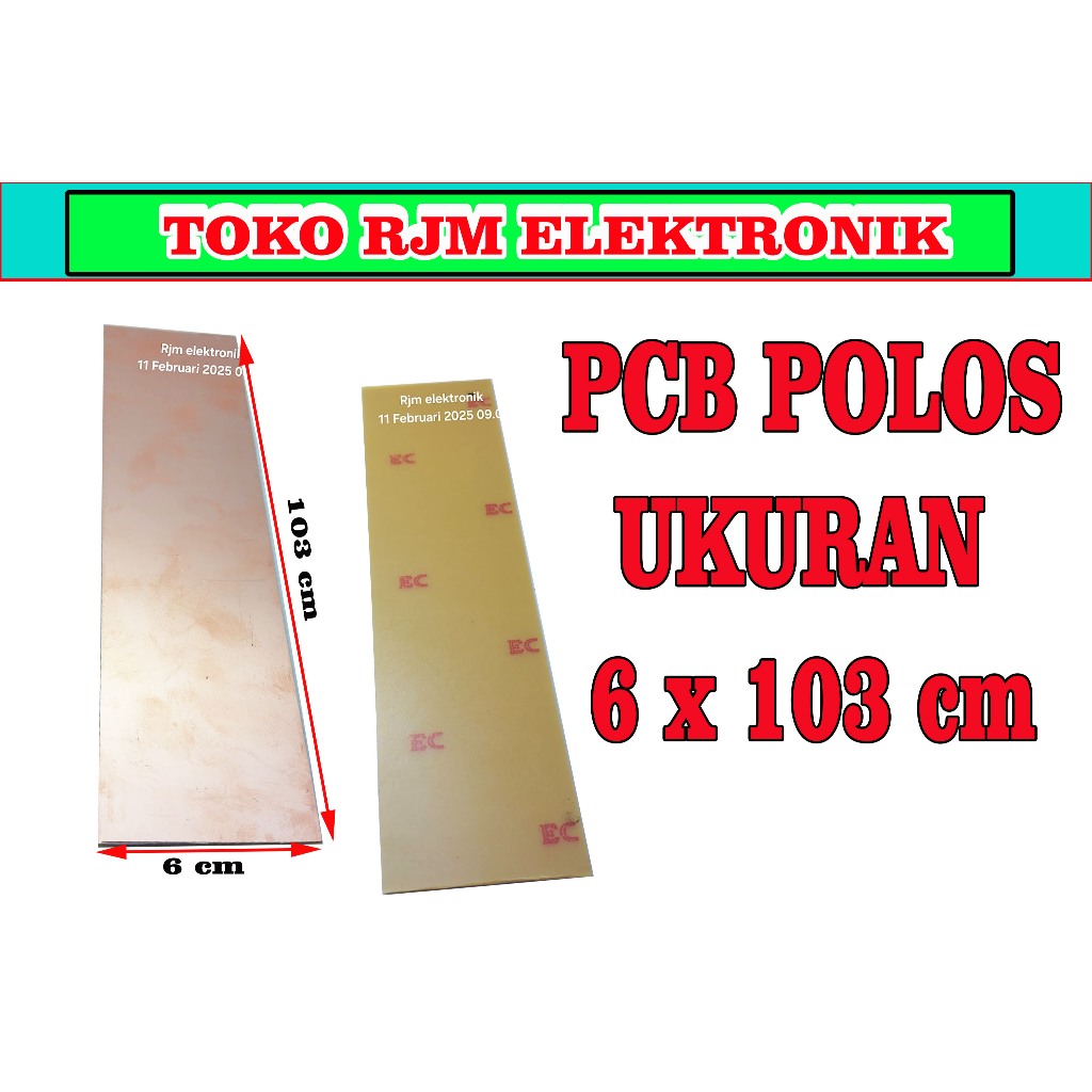 Jual 5 kilo pcb tembaga polos ukuran 6 x 103 cm | Shopee Indonesia
