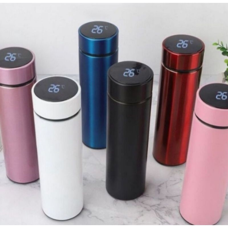 Jual B ( B25 ) SMART CUP LED / TERMOS SUHU LED TOUCHSCREEN 500 ML + BOX ...