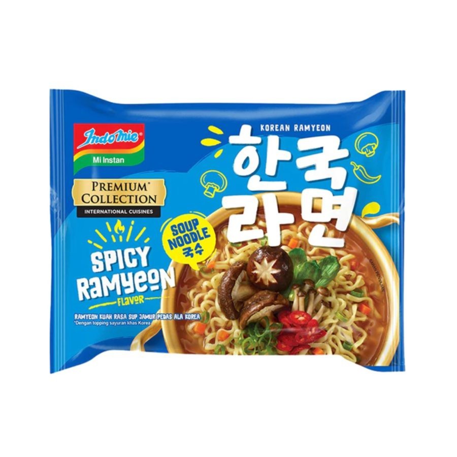 Jual INDOMIE SOUP NOODLE SPICY RAMYEON 83 GRAM | Shopee Indonesia