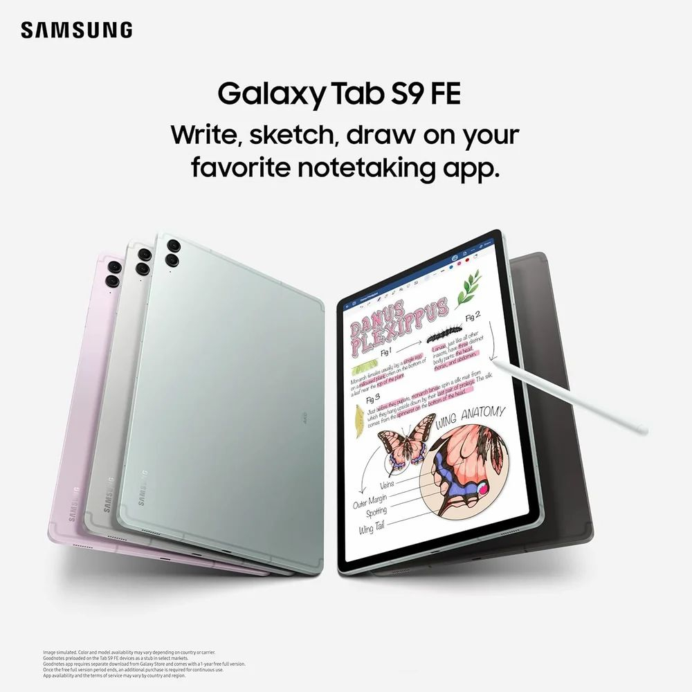 Jual Samsung Galaxy Tablet Tab S9 Fe Fe+ Plus 5G Wifi Tablet 10 inch ...
