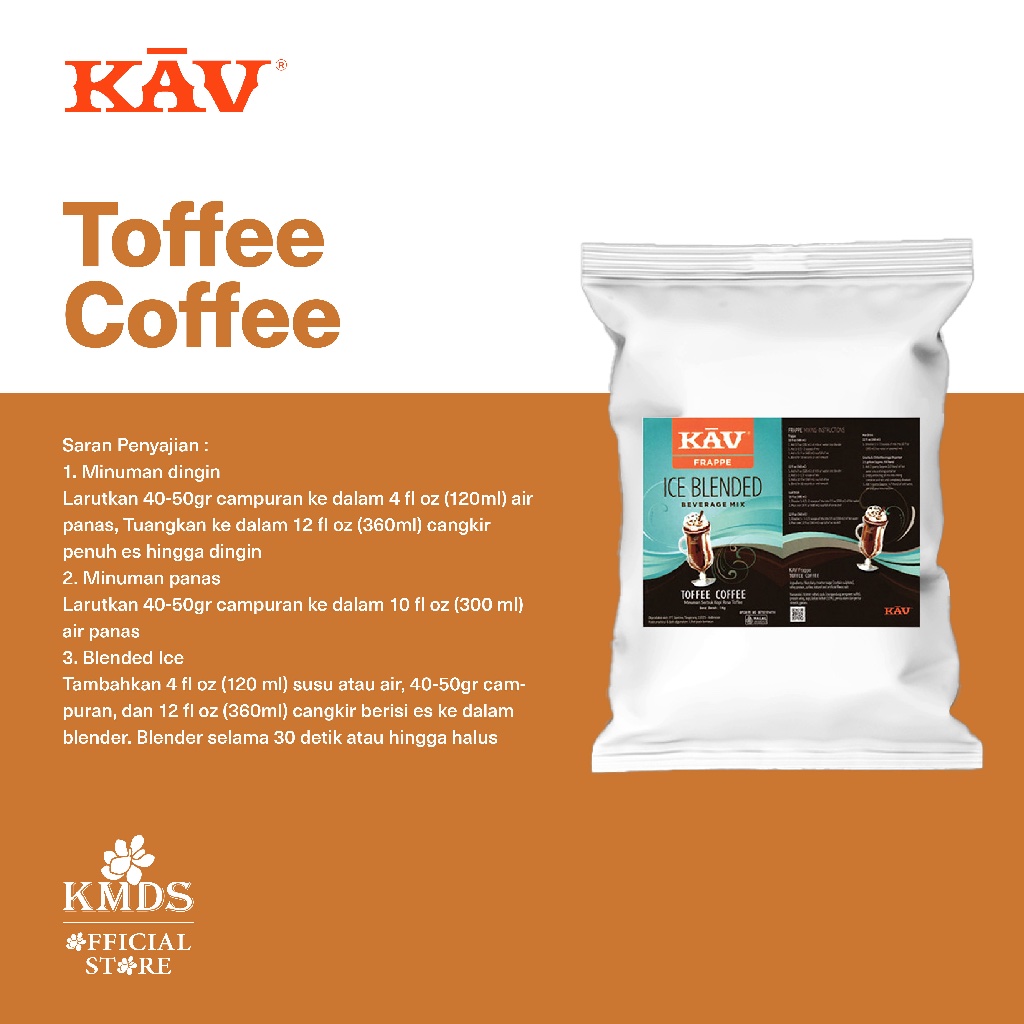 Jual Kav Artisan Toffee Coffee Powder 1 kg | Shopee Indonesia