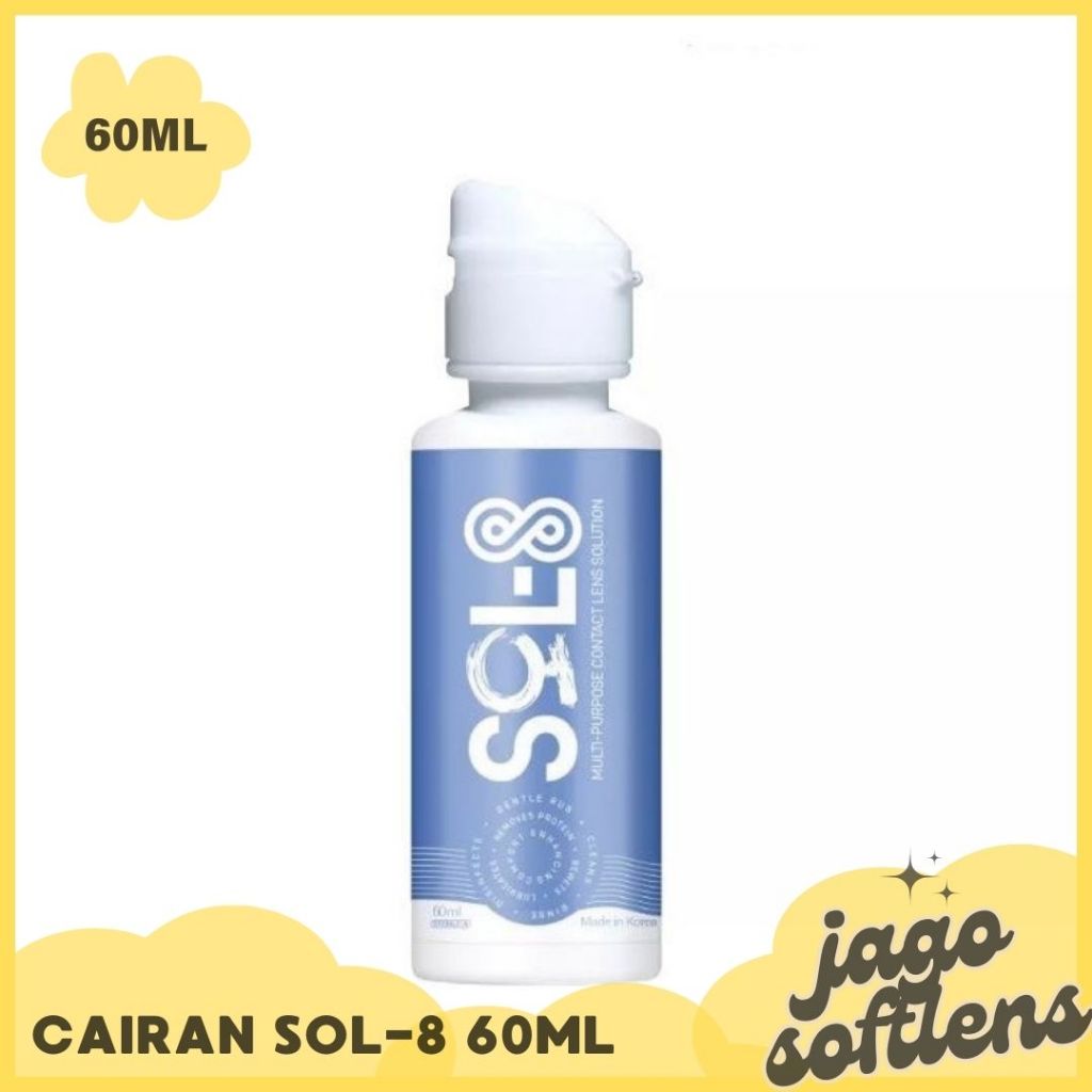 Jual JAGO SOFTLENS BISA COD - CAIRAN SOFTLENS SOL-8 60ML / AIR SOFTLENS ...
