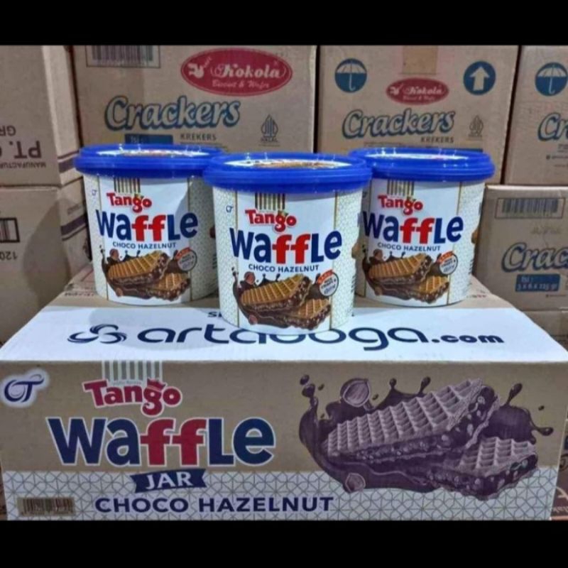 Jual TANGO WAFFLE / TANGO WAFFLE JAR / TANGO WAFFLE CHOCO HAZELNUT ...