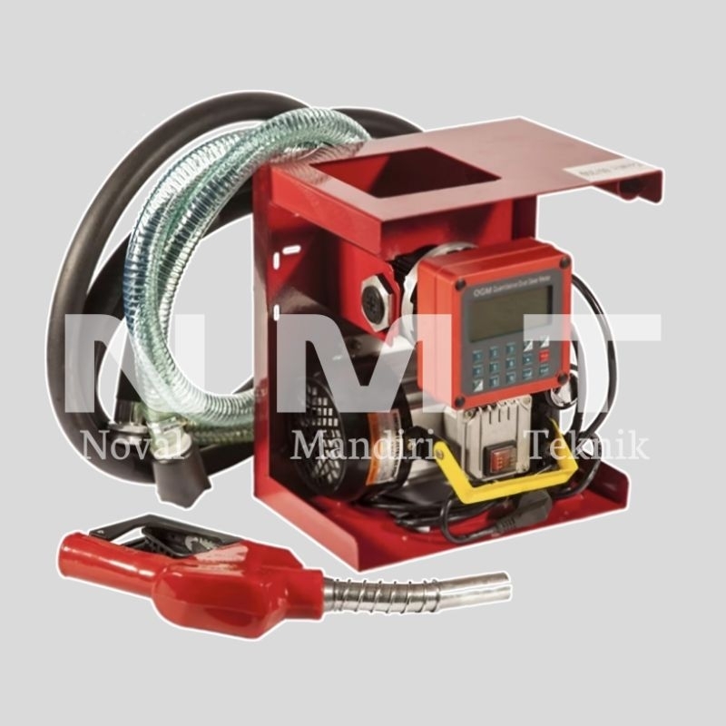 Jual Pompa Solar Pompa Transfer BBM Flow meter Solar Minyak AC 220V ...