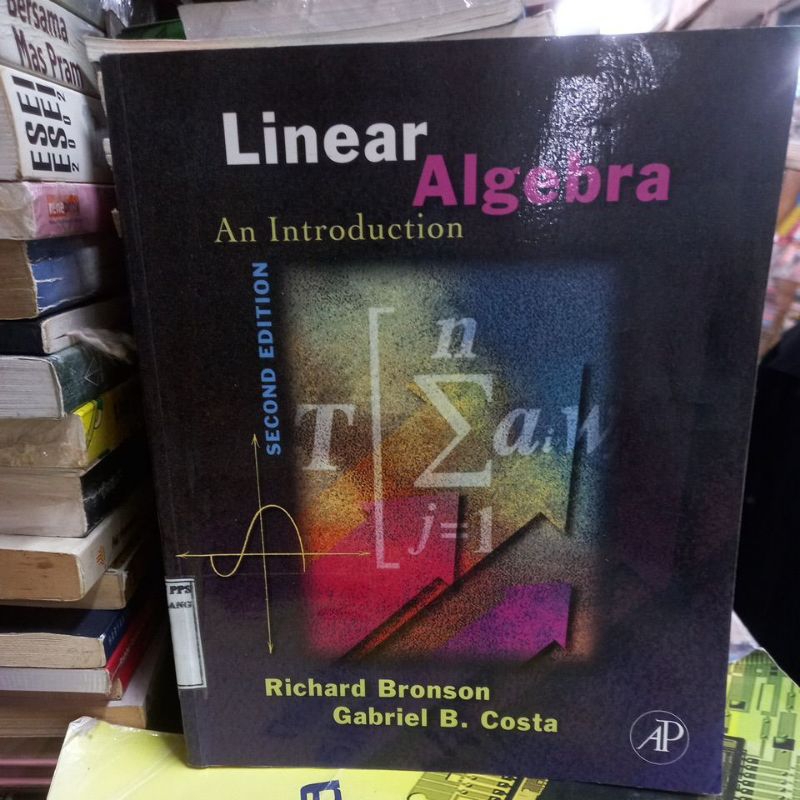 Jual LINEAR ALGEBRA RICHARD BRONSON G | Shopee Indonesia
