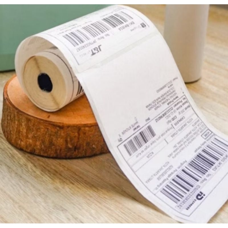 Jual Label Sticker Thermal 78mm x 100 mm 76x100 - 80 x 100 80mm x 100 ...