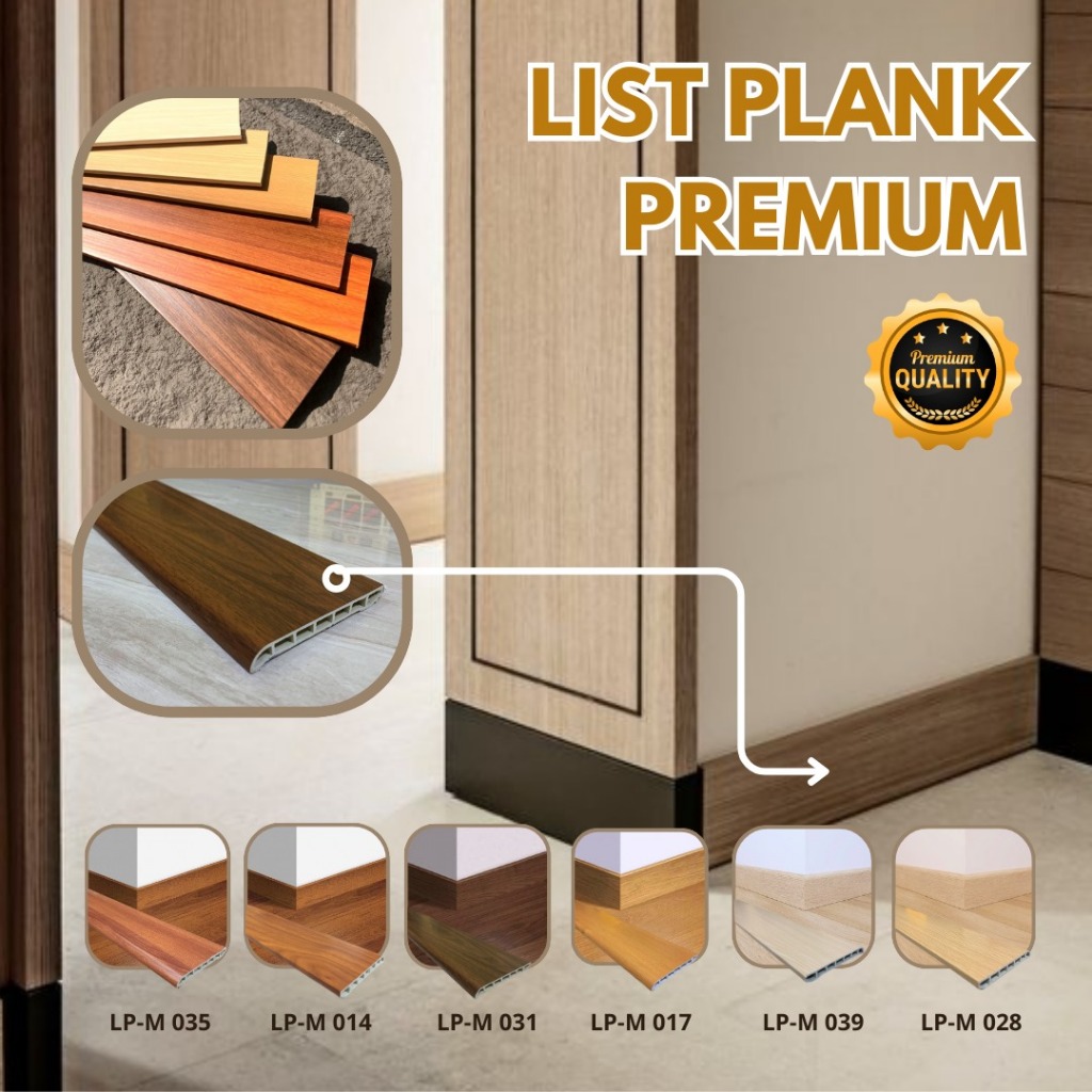 Jual LIST PVC/PLINT LIST PLANK/SKIRTING LIST LANTAI KAYU LANTAI VINYL 2 ...