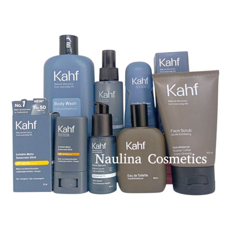 Jual Paket Kahf Skincare Lengkap Paket Perawatan Wajah Untuk Semua ...