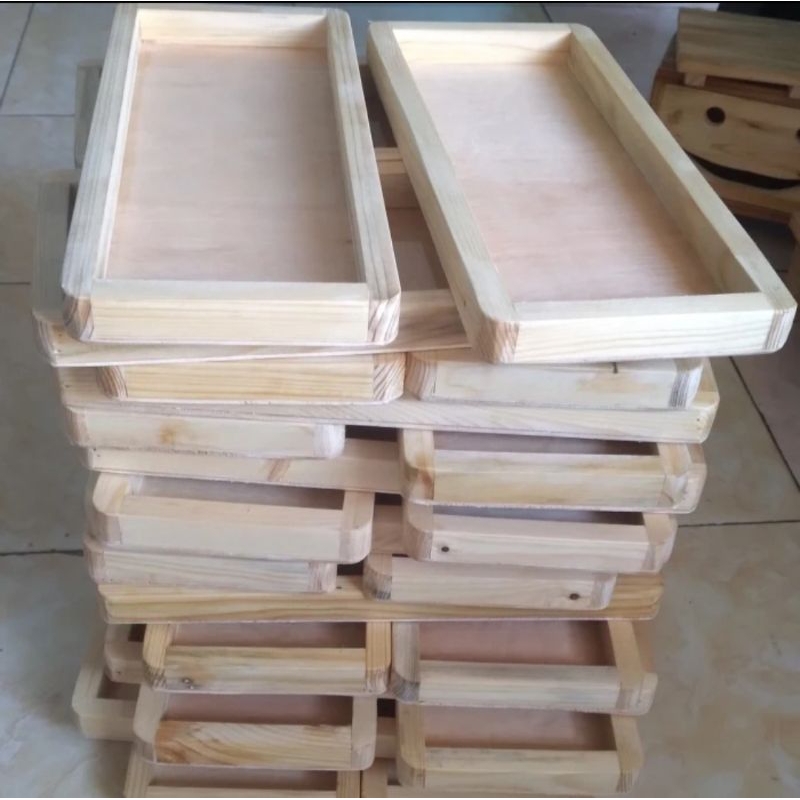 Jual Nampan kayu/kotak hantaran/kotak parsel | Shopee Indonesia