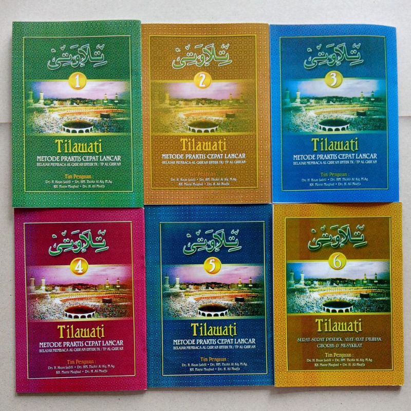 Jual Tilawati Pretelan Jilid 1, 2, 3, 4, 5 dan 6 | Shopee Indonesia