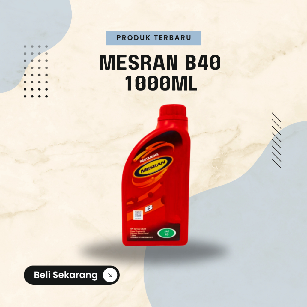 Jual PERTAMINA MESRAN B40 OIL 1000ML | Shopee Indonesia