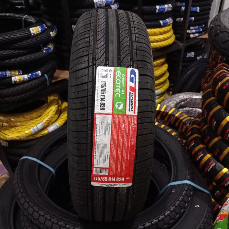 Jual BAN MOBIL GT RADIAL 175/65 R14 ECOTEC CHAMPIRO ORIGINAL 100% AGYA, AYLA, SIGRA, CAYLA ...