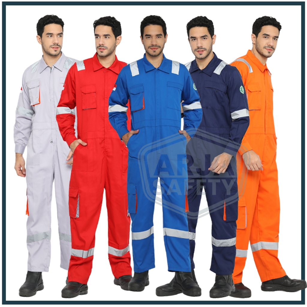 Jual ARJA SAFETY [ FREE LOGO K3 & BENDERA ] Wearpack Safety Premium ...