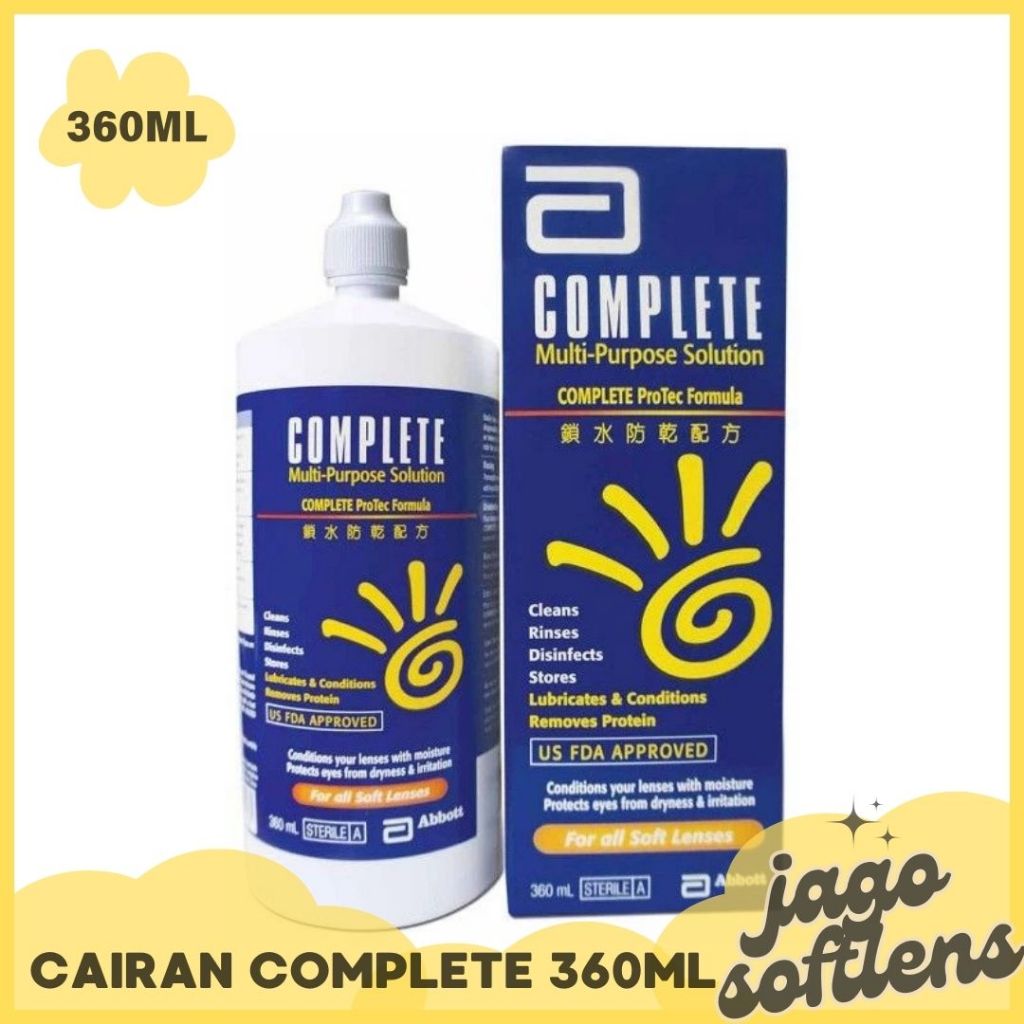 Jual JAGO SOFTLENS BISA COD - CAIRAN SOFTLENS X2 COMPLETE 360ML BY ...