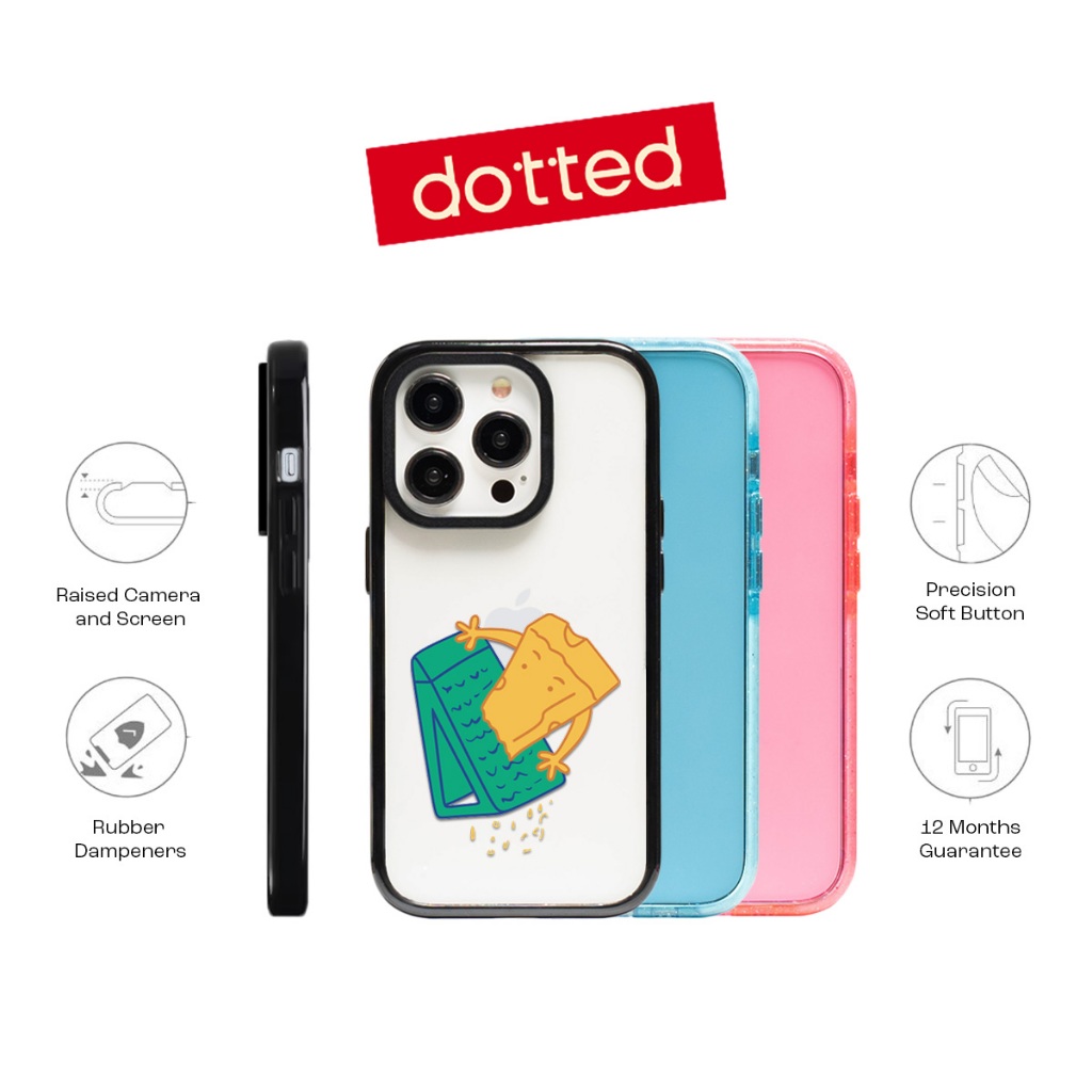 Jual Dotted - Workaholic Cheese Phone Case | Shopee Indonesia