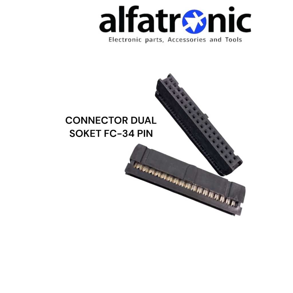 Jual CONNECTOR DUAL SOKET FC-34 PIN | Shopee Indonesia